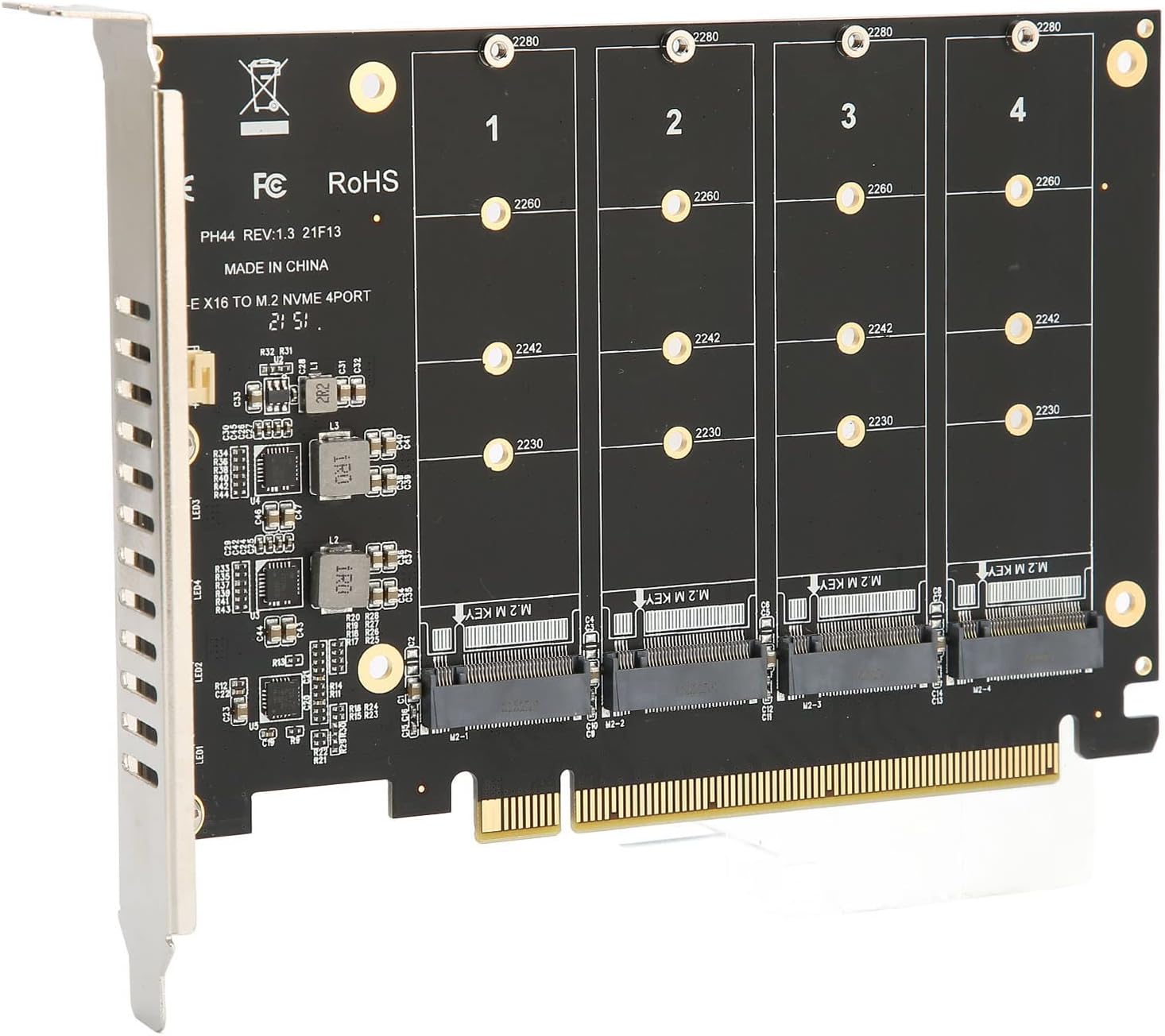 Amazon.co.jp: M.2 SSD アダプター PCIE M.2 PCB Thickening Adapter PCIE3.0 4.0 ...