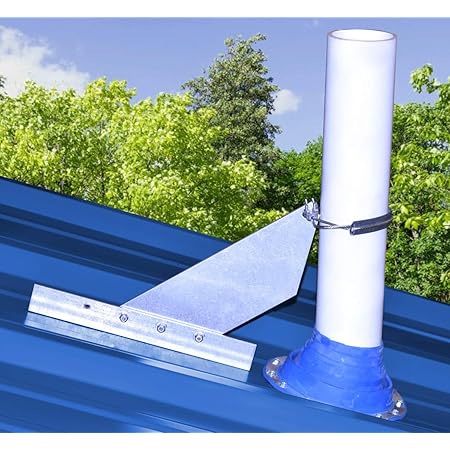 VentSaver EZ Roof Vent Snow Guard for Stack Pipes and Chimneys - Amazon.com