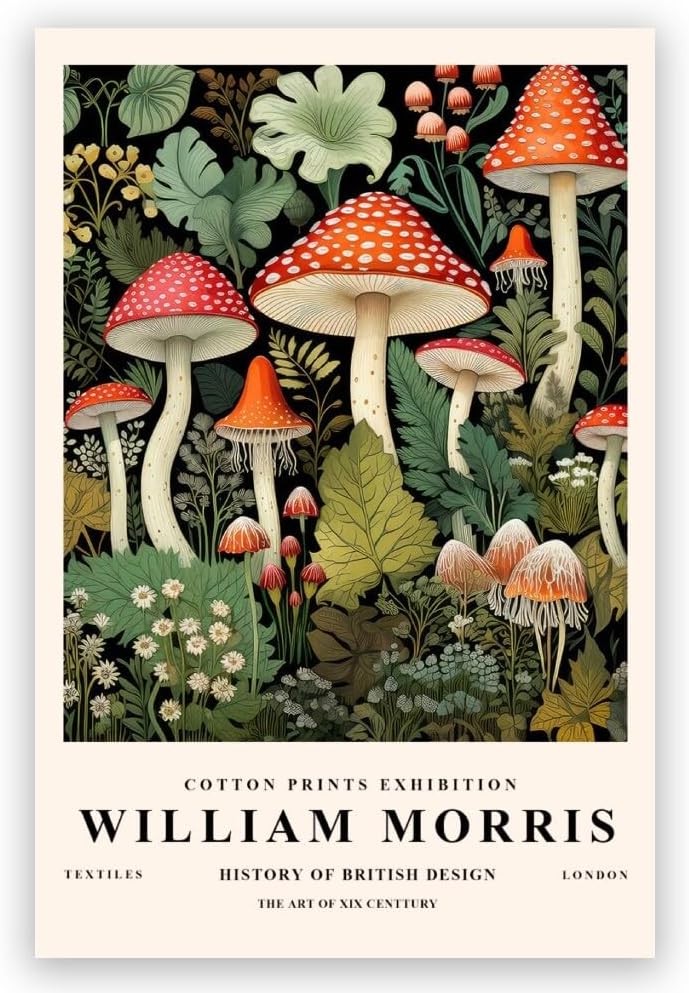Amazon.com: CZWorvexis William Morris Poster William Morris Wall Art ...