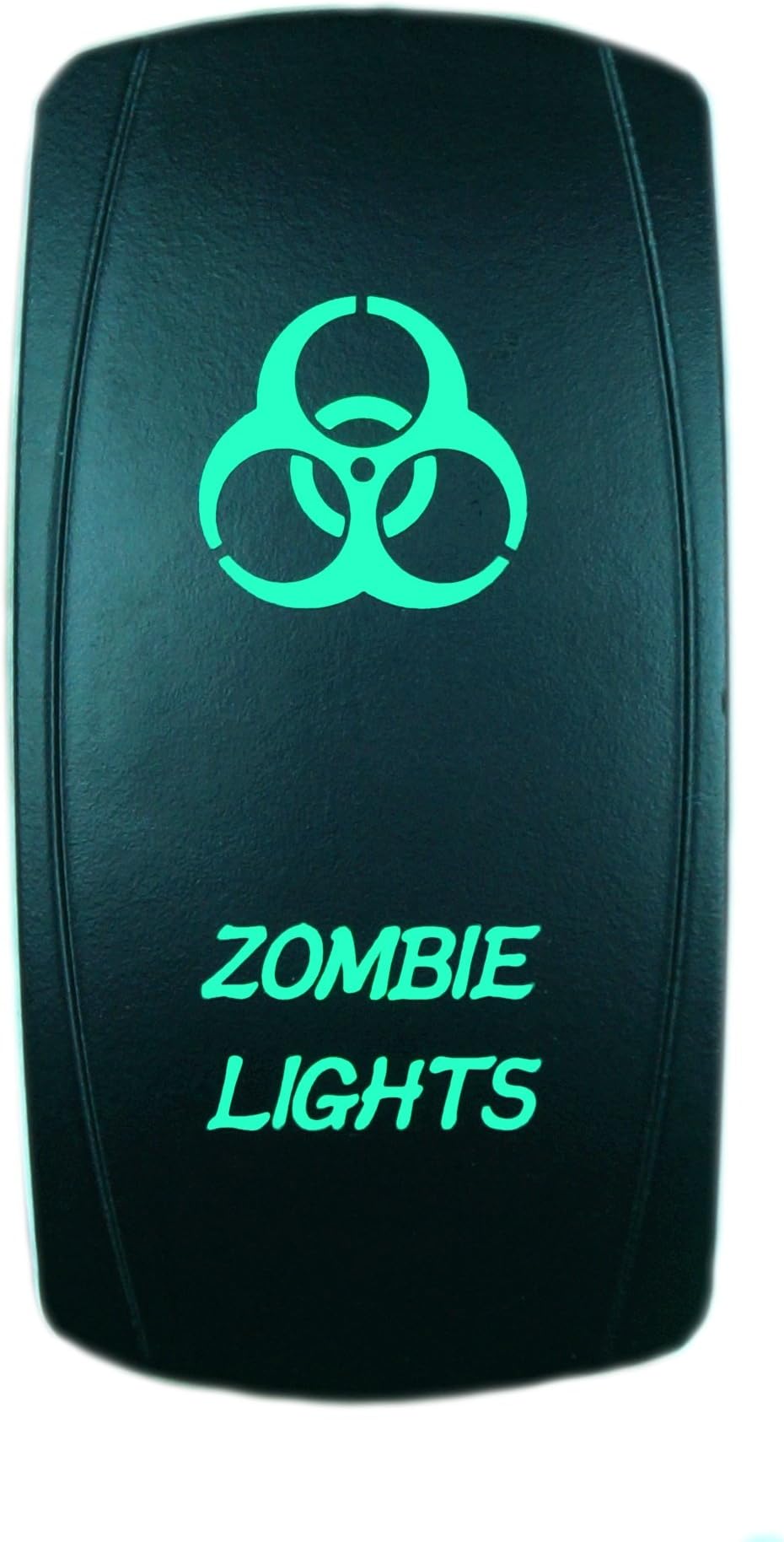 Amazon.com: GREEN Laser Rocker Switch Backlit ZOMBIE LIGHTS 12V Bright ...