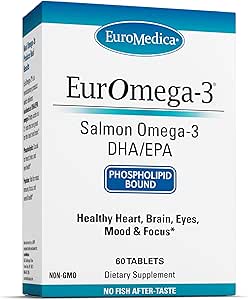 Amazon.com: Euromedica EurOmega-3 - Dietary Supplement with EPA & DHA ...