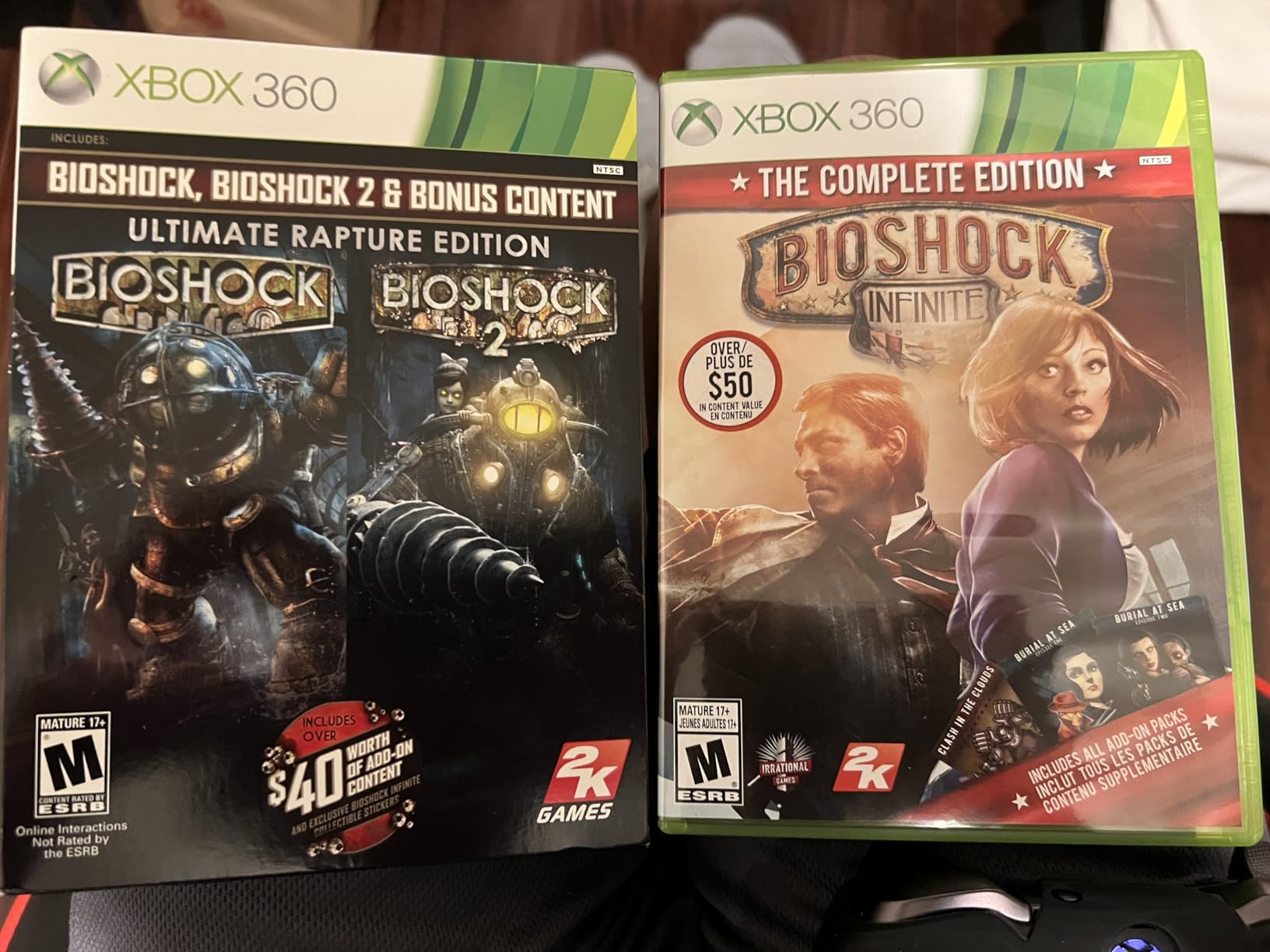 Amazon.com: BioShock Ultimate Rapture Edition - Xbox 360 : Videojuegos
