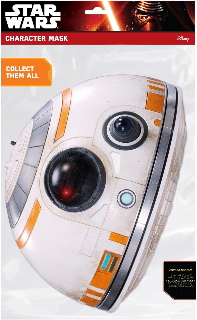 Amazon.co.jp: 【スターウォーズ公式】mask-arade パーティーマスク【BB-8】 : ホビー