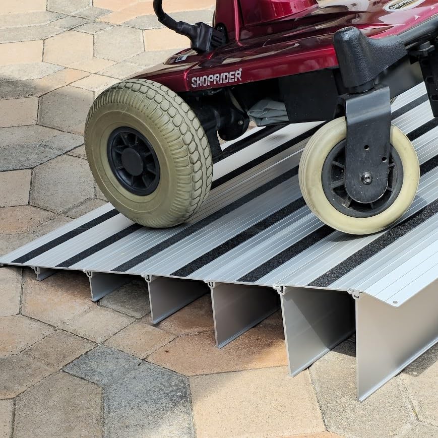 Wheelchai Ramp Threshold Can Be Adjusted Raised To Fit Range ...
