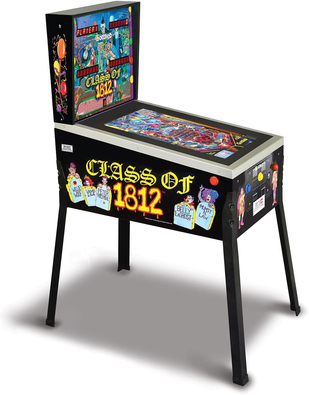 Toy Shock Class of 1812 Pinball 12-in-1, Multicolor : Amazon.ca: Toys ...