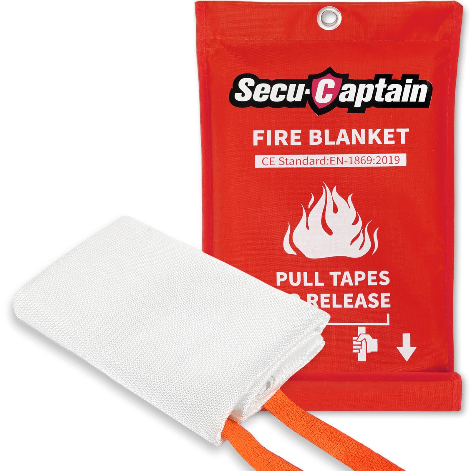 Snapklik.com : Emergency Fire Blanket For Home And Kitchen - 40"x40 ...