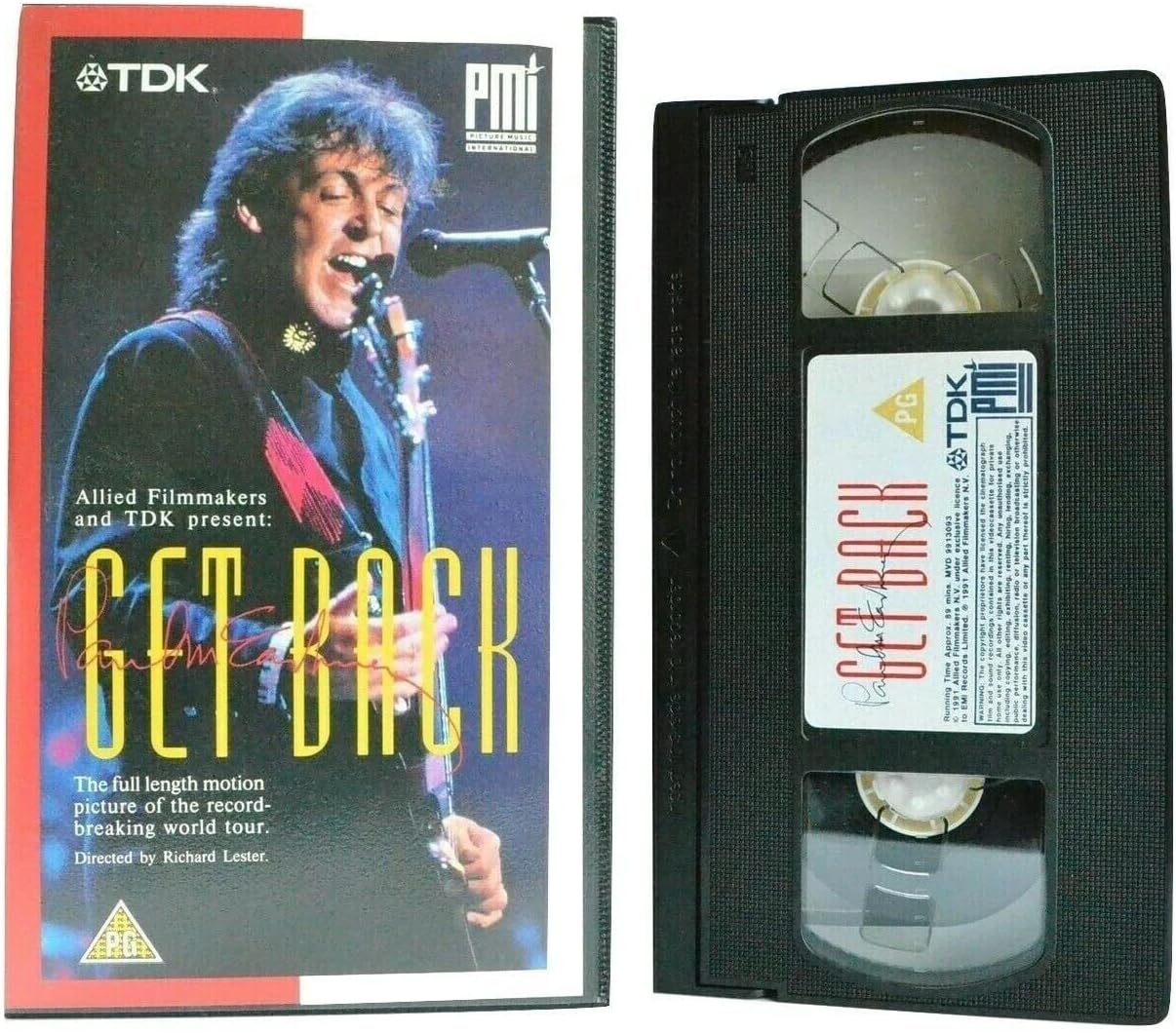 Paul McCartney - Get Back [VHS] : Paul McCartney, Linda McCartney ...