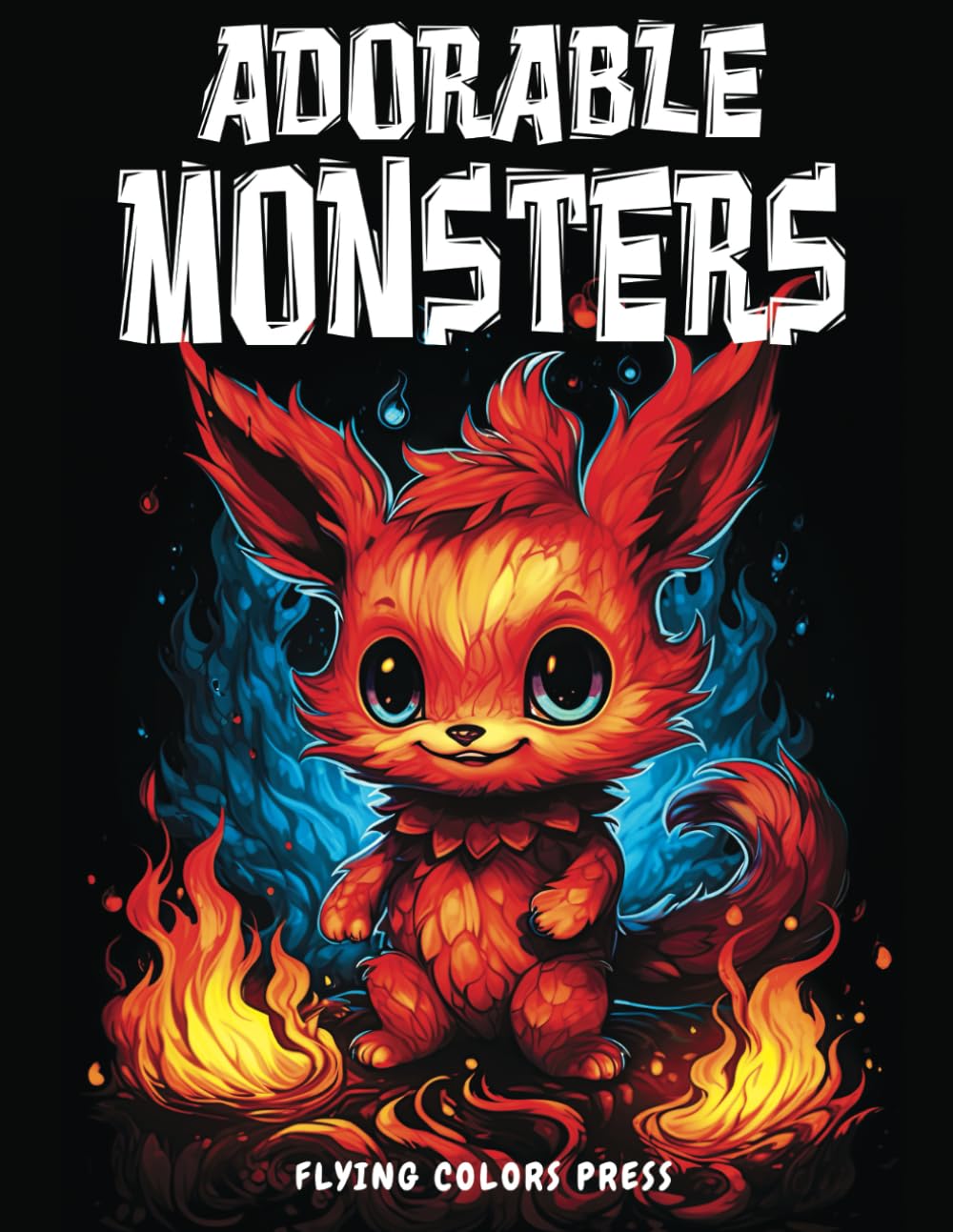 Amazon.com: Adorable Monsters: A Cute Coloring Book for Adults and ...