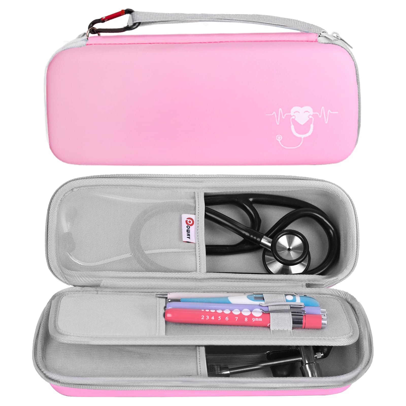 Snapklik.com : Opoway Stethoscope Carrying Case, Hard Stethoscope Case ...