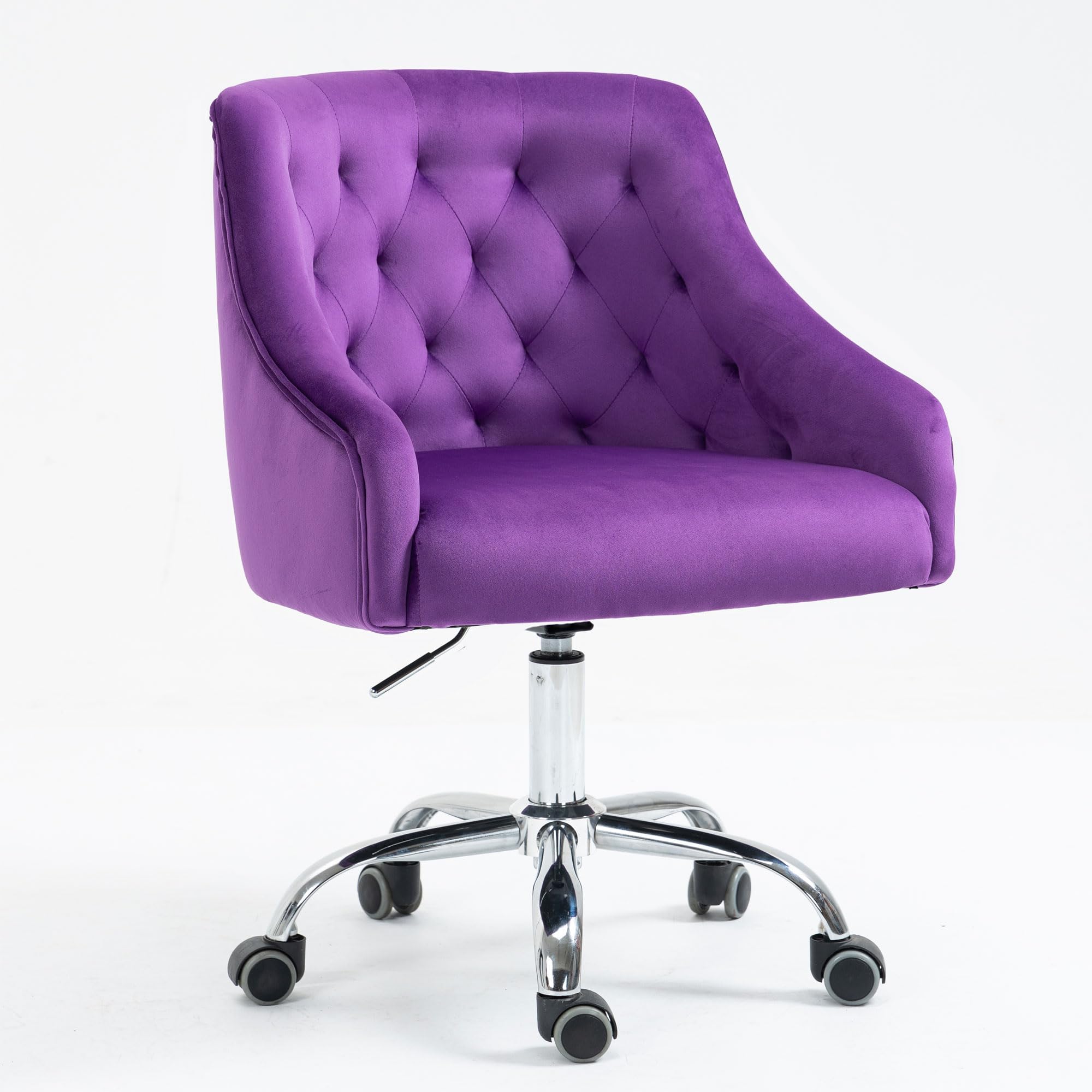 Amazon.com: SUMEINA Splendid Swivel Velvet Desk Chair for Girls ...