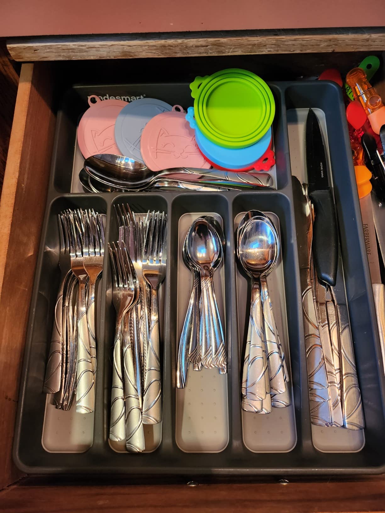 $5/mo - Finance madesmart Antimicrobial Classic Large Silverware Tray ...