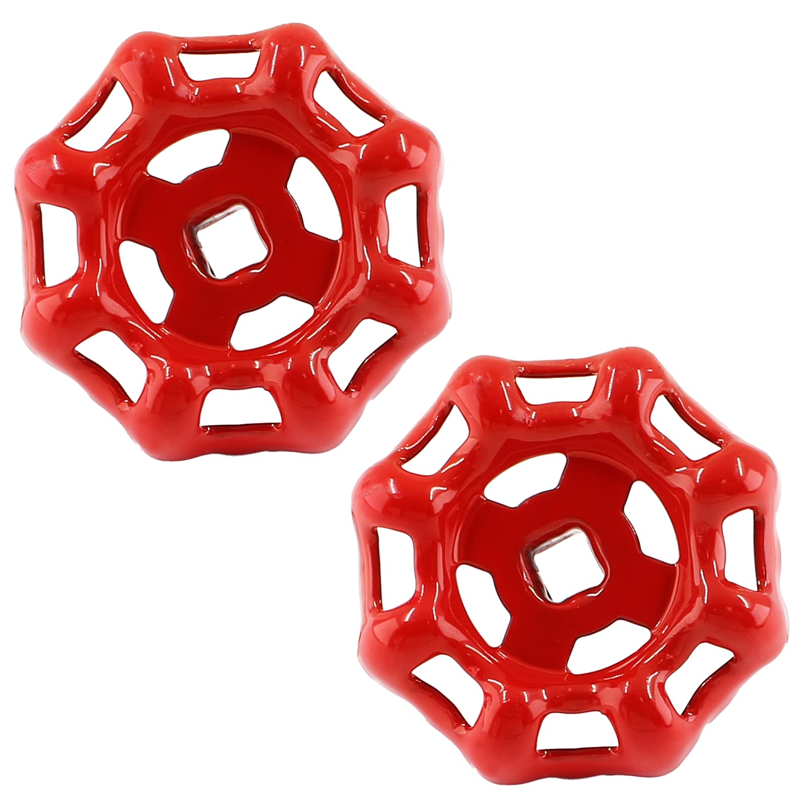 BokWin 2PCS Metal Outside Faucet Round Wheel Handle Hose Bib Handle ...