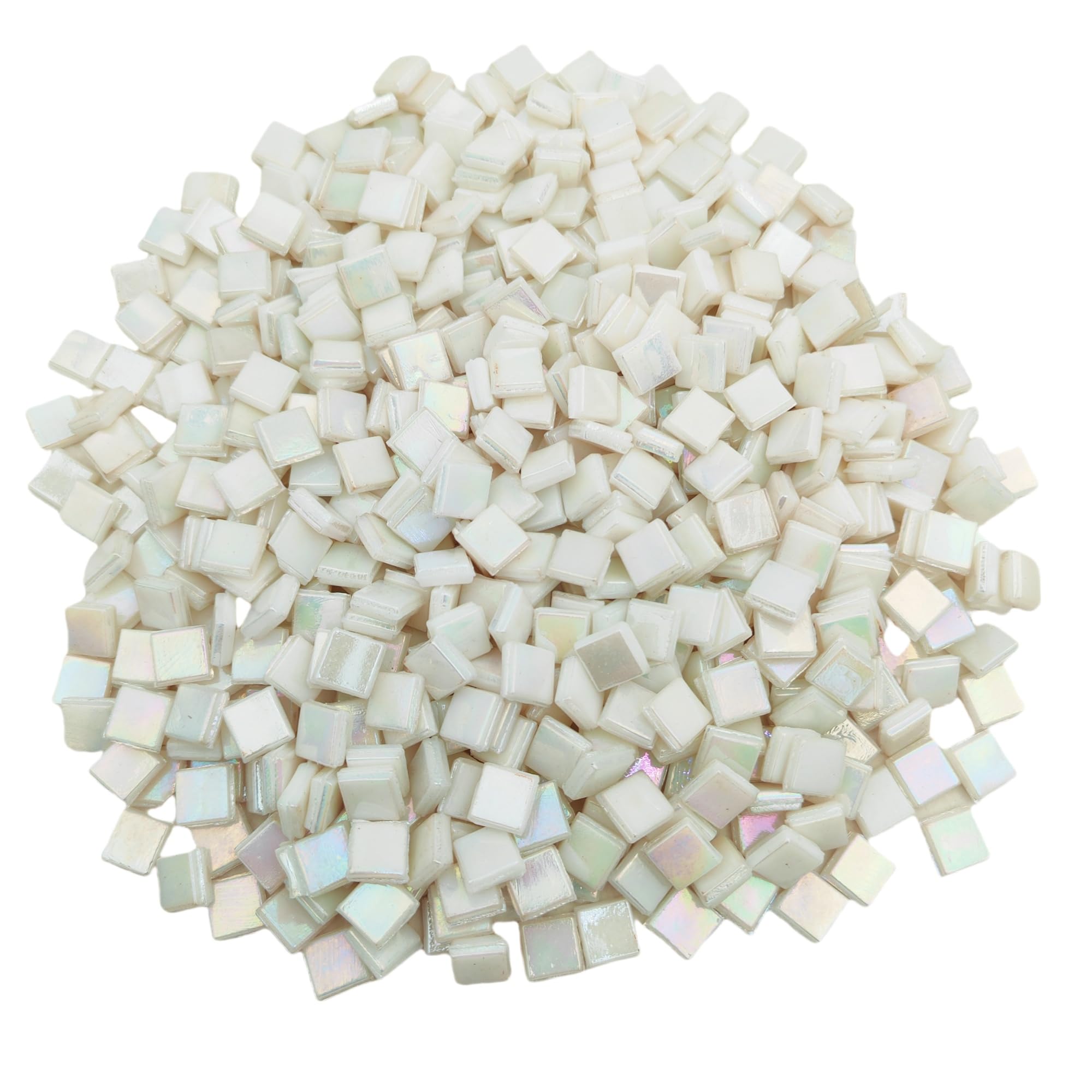 Snapklik.com : 500g/1.1LB Iridescent Glass Mosaic Tile Pieces,2/5 Inch ...