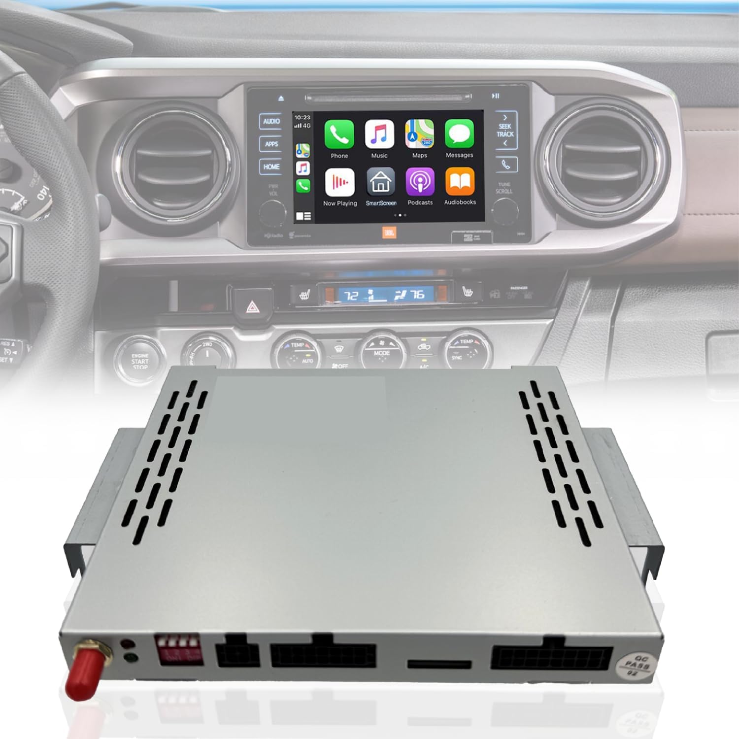 Amazon.com: EZoneTronics 2014-2019-Toyota CarPlay Retrofit Kit - OEM ...