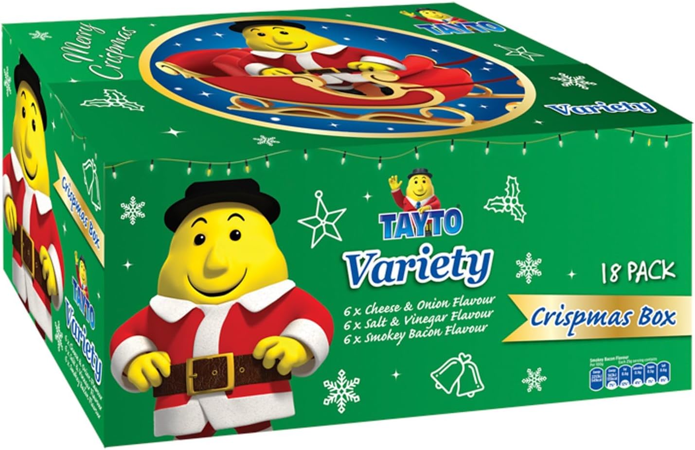 Tayto Variety Party Box 18 x 25g : Amazon.co.uk: Grocery