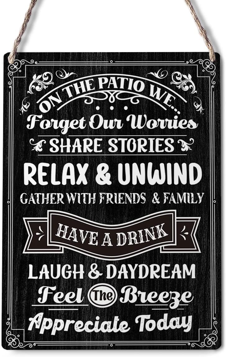 Amazon.com : House Rules Wooden Sign Wall Decor Rustic House Rules If ...