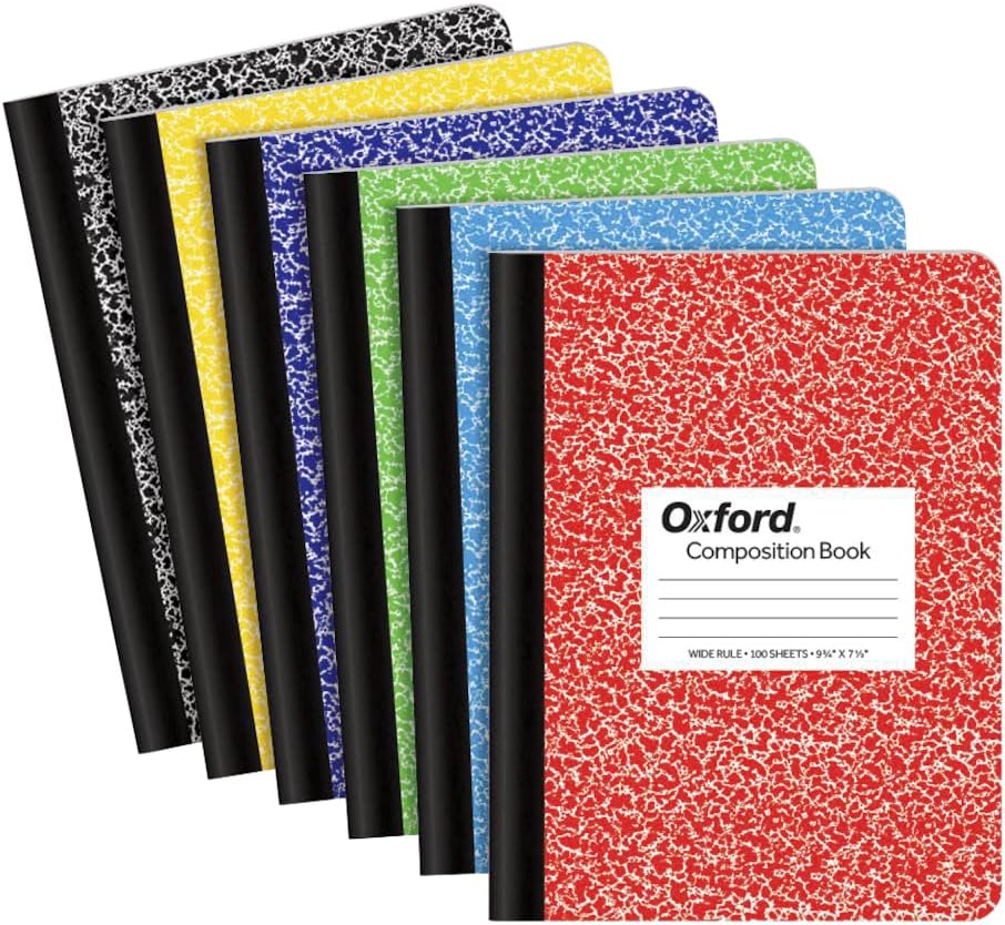 Amazon.com : TOPS 63794 Composition Book w/Hard Cover, Legal/Wide, 9 3/ ...