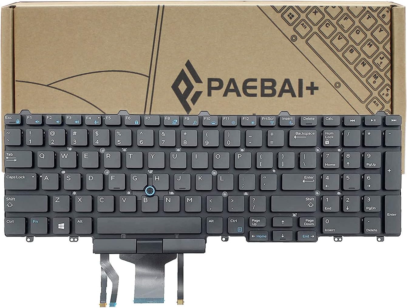 Amazon.com: PAEBAI+ Replacement Keyboard Backlight for Dell Latitude ...