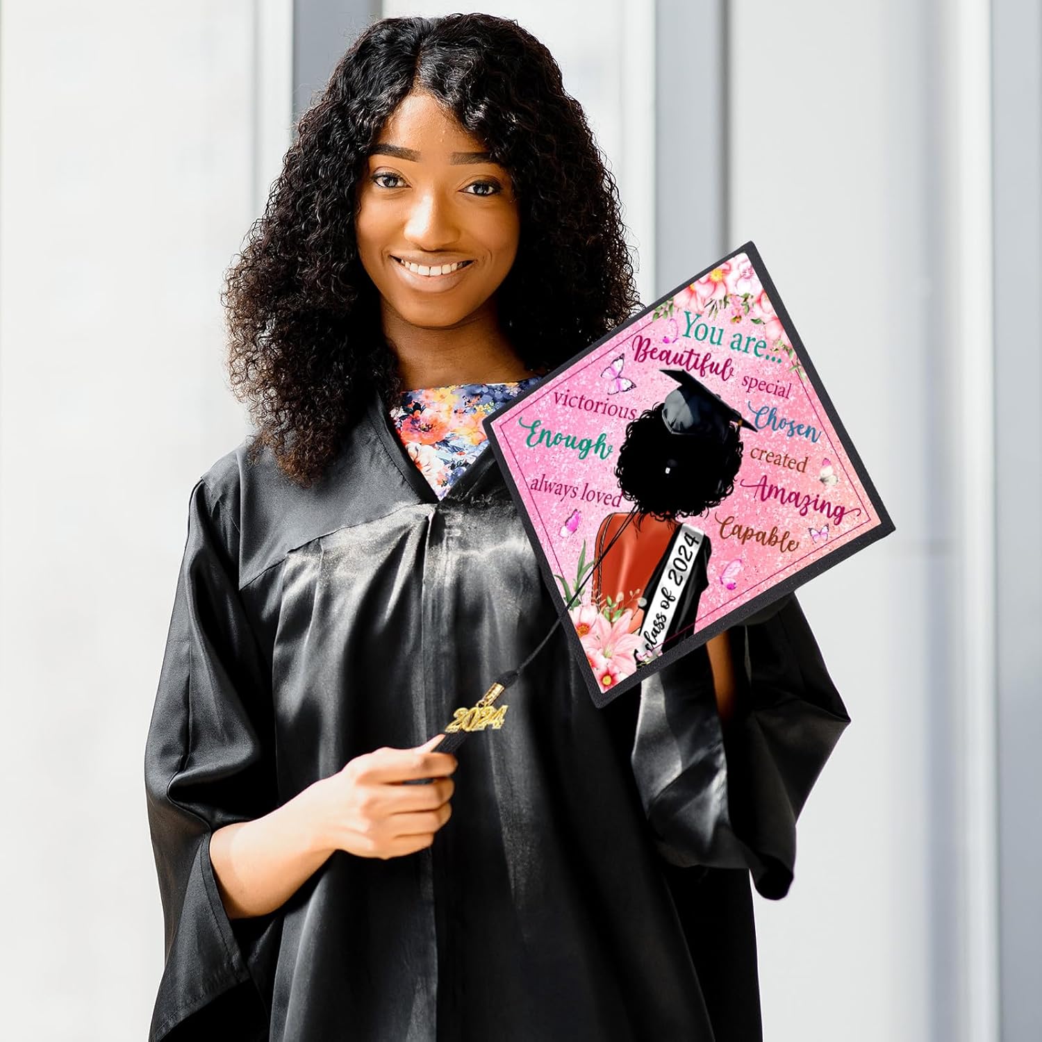 Motivational Quotes Graduation Cap Topper, Grad Cap Decorations sold by ...