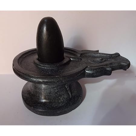 Amazon.com: Black Marble Stone Yoni Base 7" inch - Shiva Lingam ...