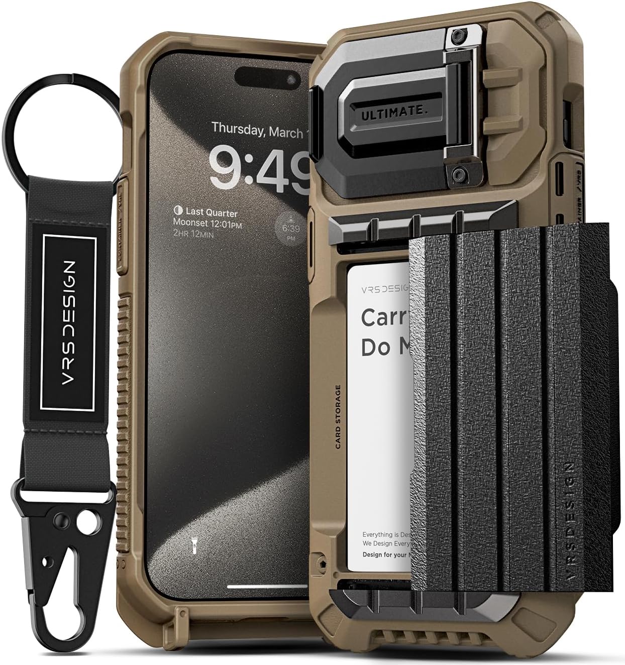 Amazon.com: VRS DESIGN Damda Glide Ultimate for iPhone 15 Pro Max(2023 ...
