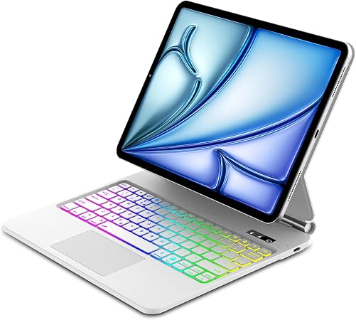 Magic Keyboard for iPad Air 13 Inch (M3 2025, M2 2024) and iPad Pro 12. ...