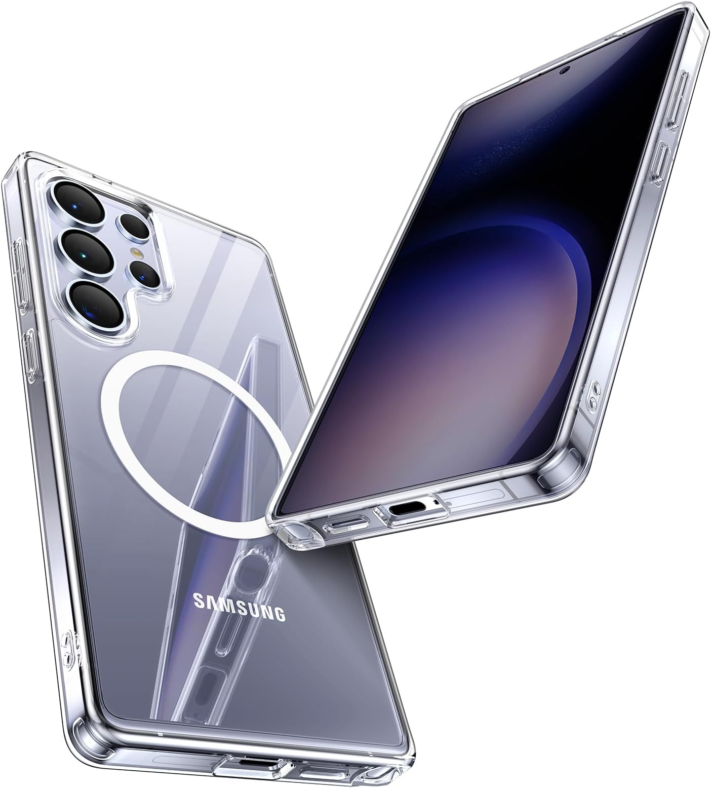 Amazon.com: Magnetic Case Compatible with Samsung Galaxy S25 Ultra ...