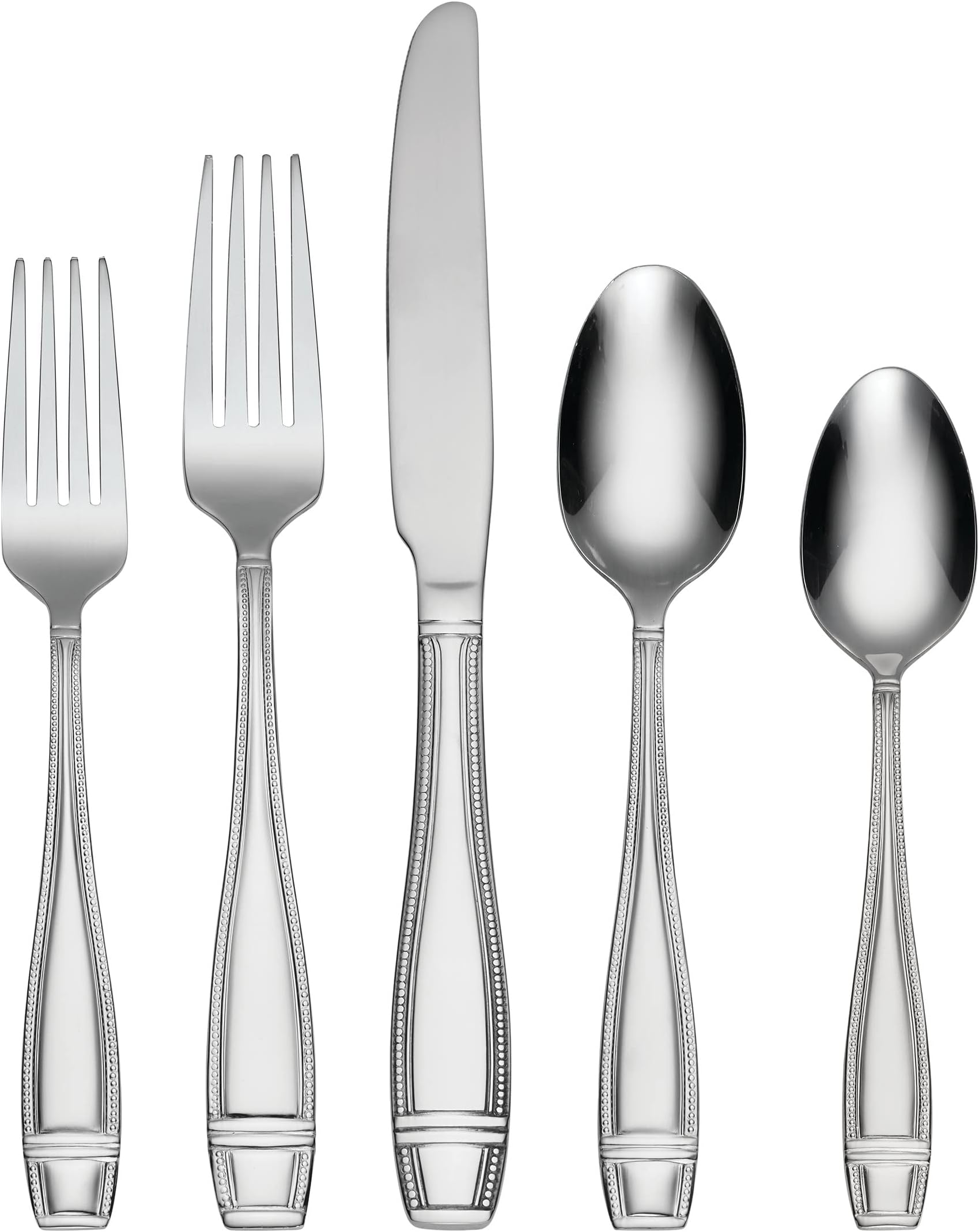 Amazon.com: Oneida Cella 42 Piece Everyday Flatware, Service for 8, 18/ ...