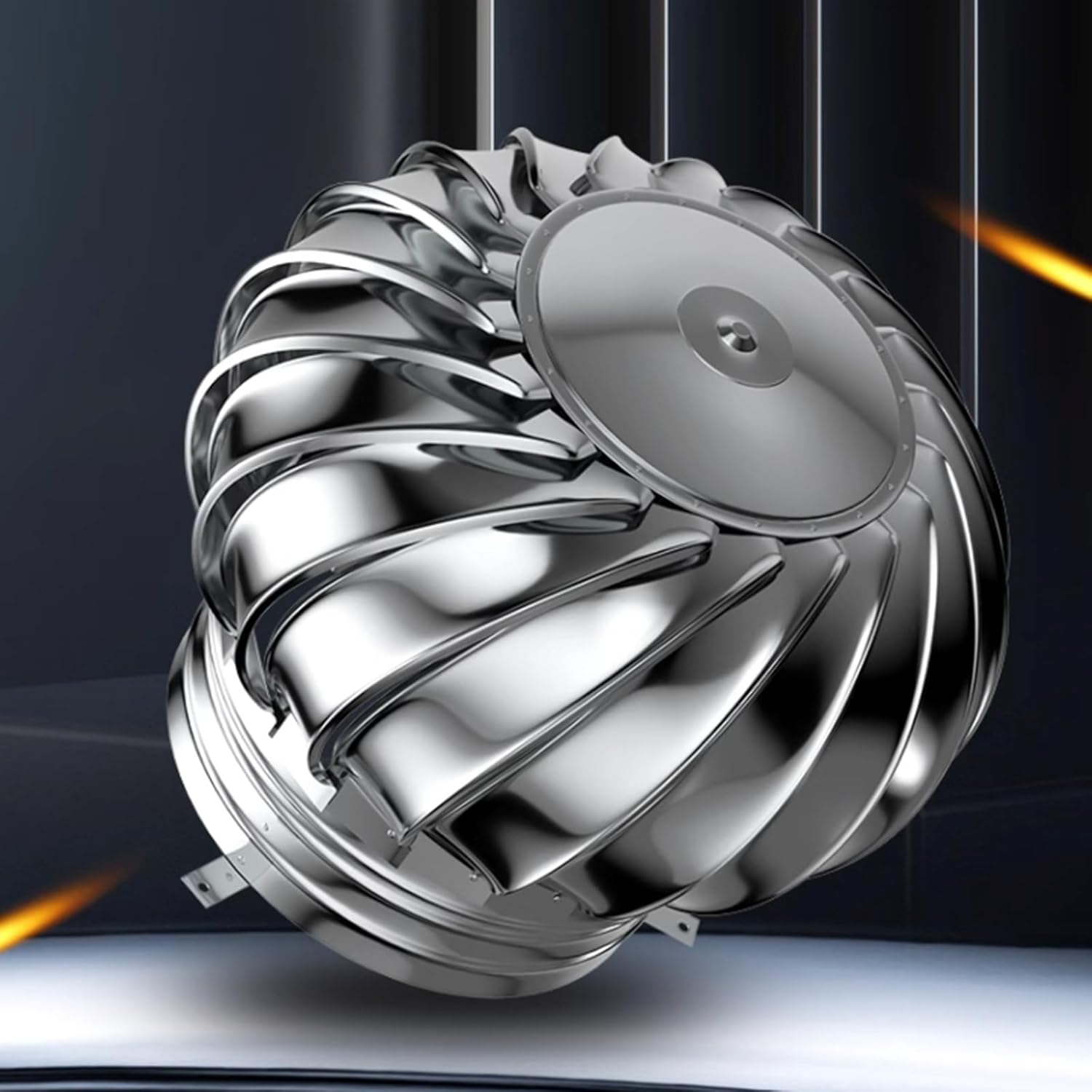 Amazon.com: ZYZSY Rotating Chimney Cowl Cap, Vent Roof Cover, All ...