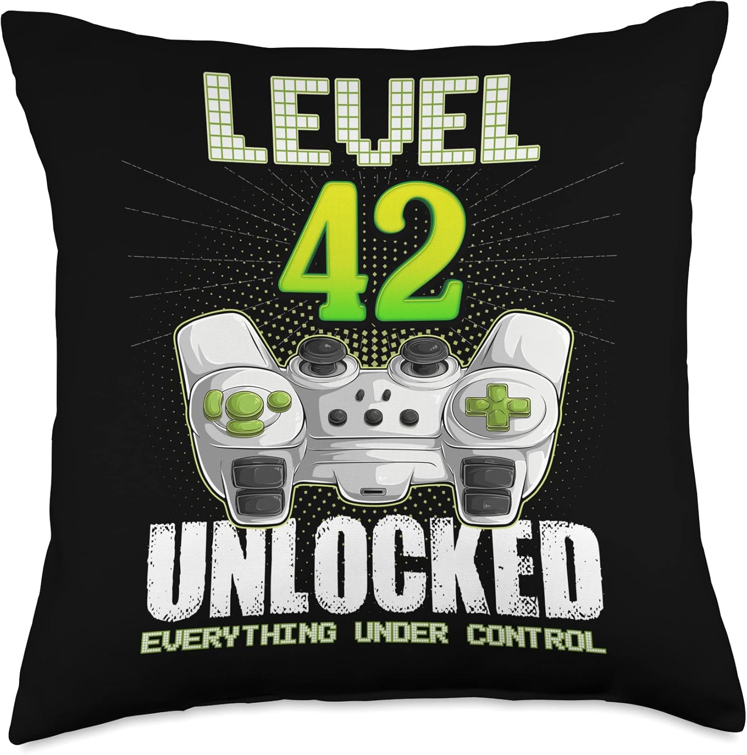Amazon.com: Gamer Boys Girls 42th Birthday Level 42 Unlocked 42 Year ...