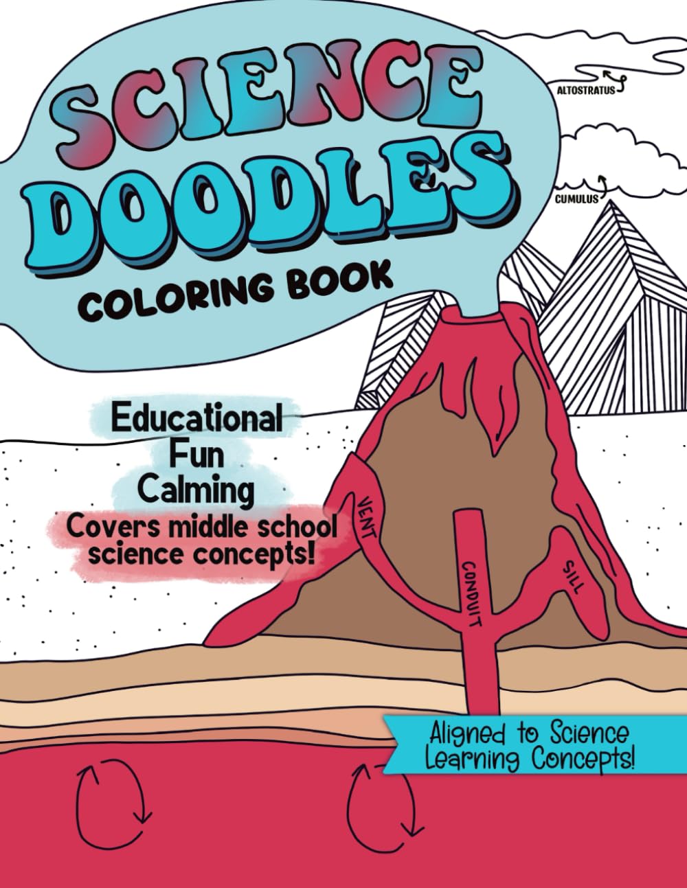 Amazon.com: Science Doodles: Coloring Book (Science Doodles STEM ...