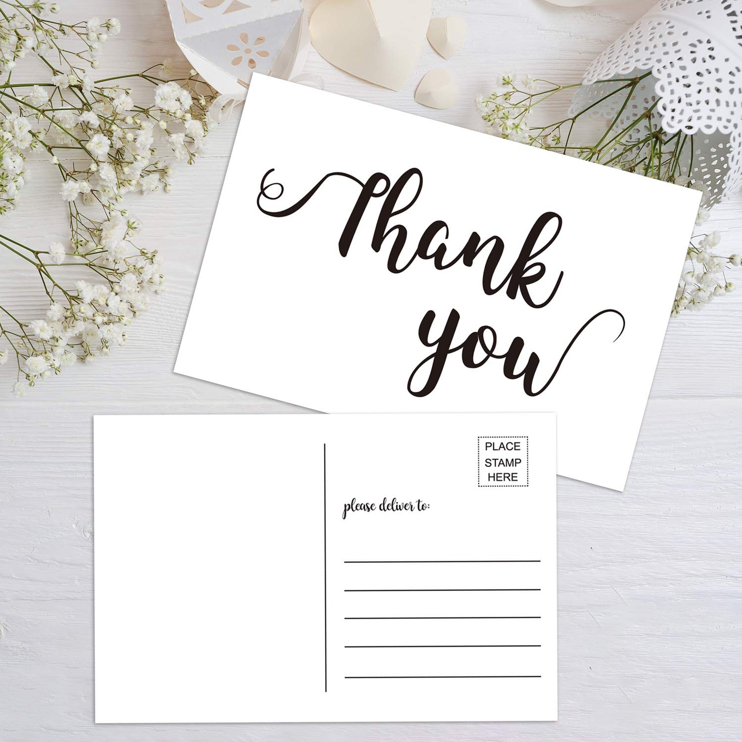 Thank You Postcard Template