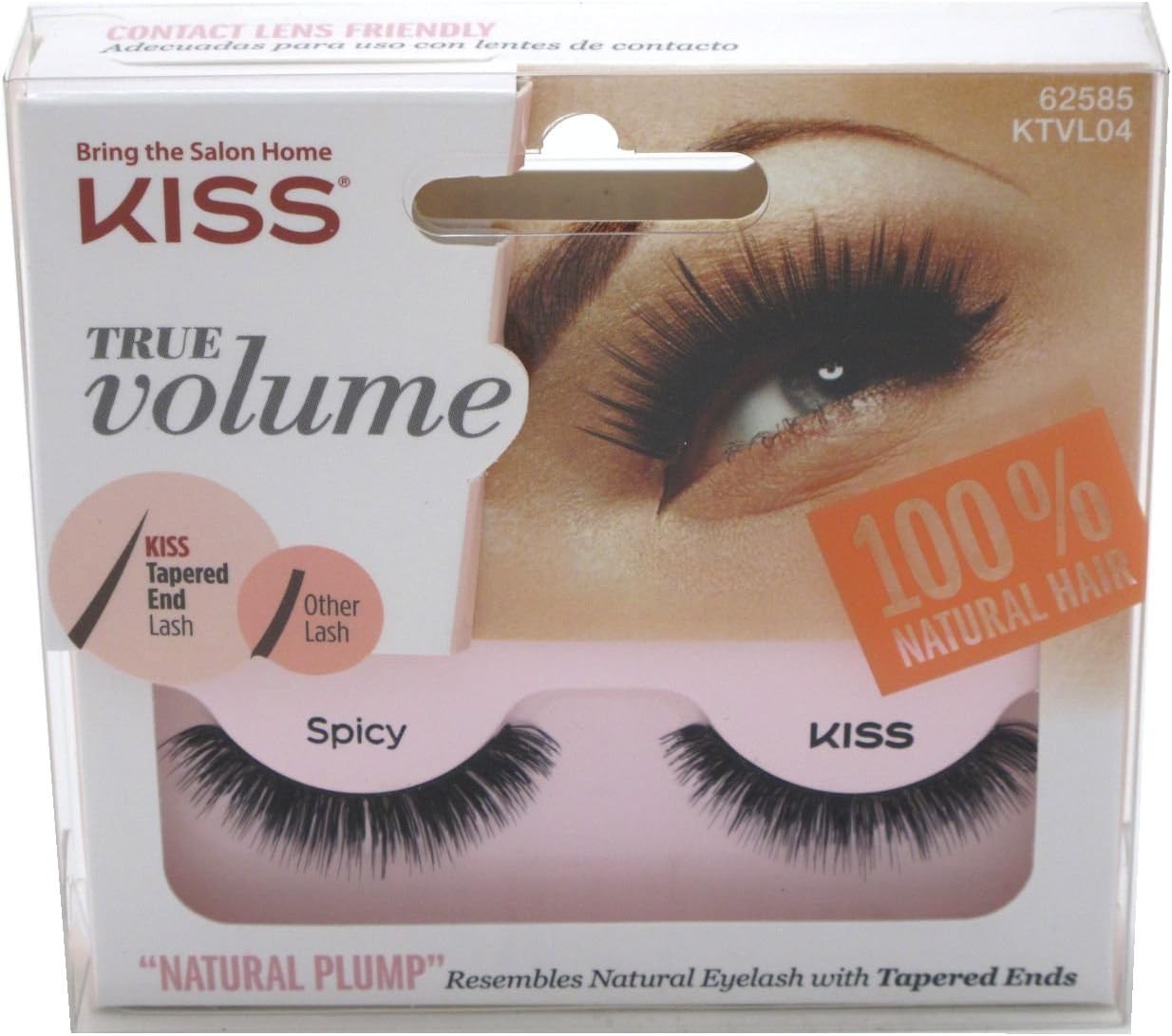 Amazon.com: Kiss True Volume Lashes - Ritzy (Pack of 6) : Beauty ...