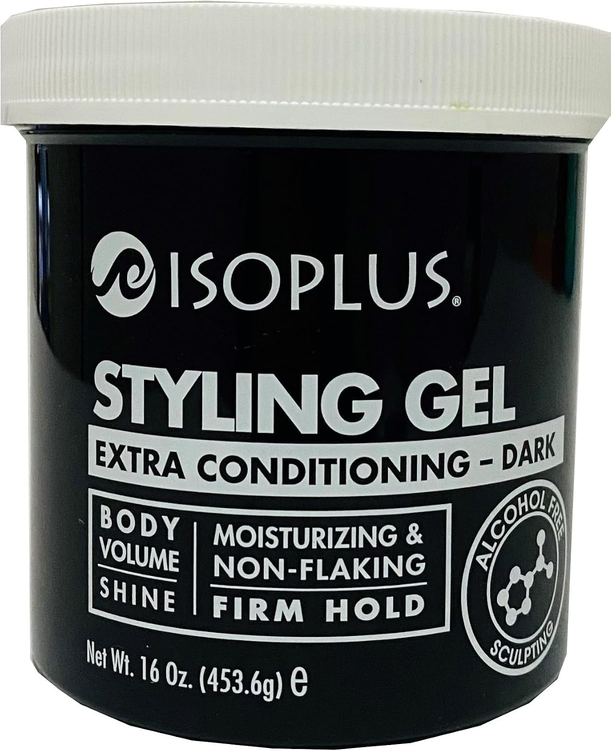 Amazon.com : Styling Gel (extra conditioning dark) 16oz. by Isoplus ...
