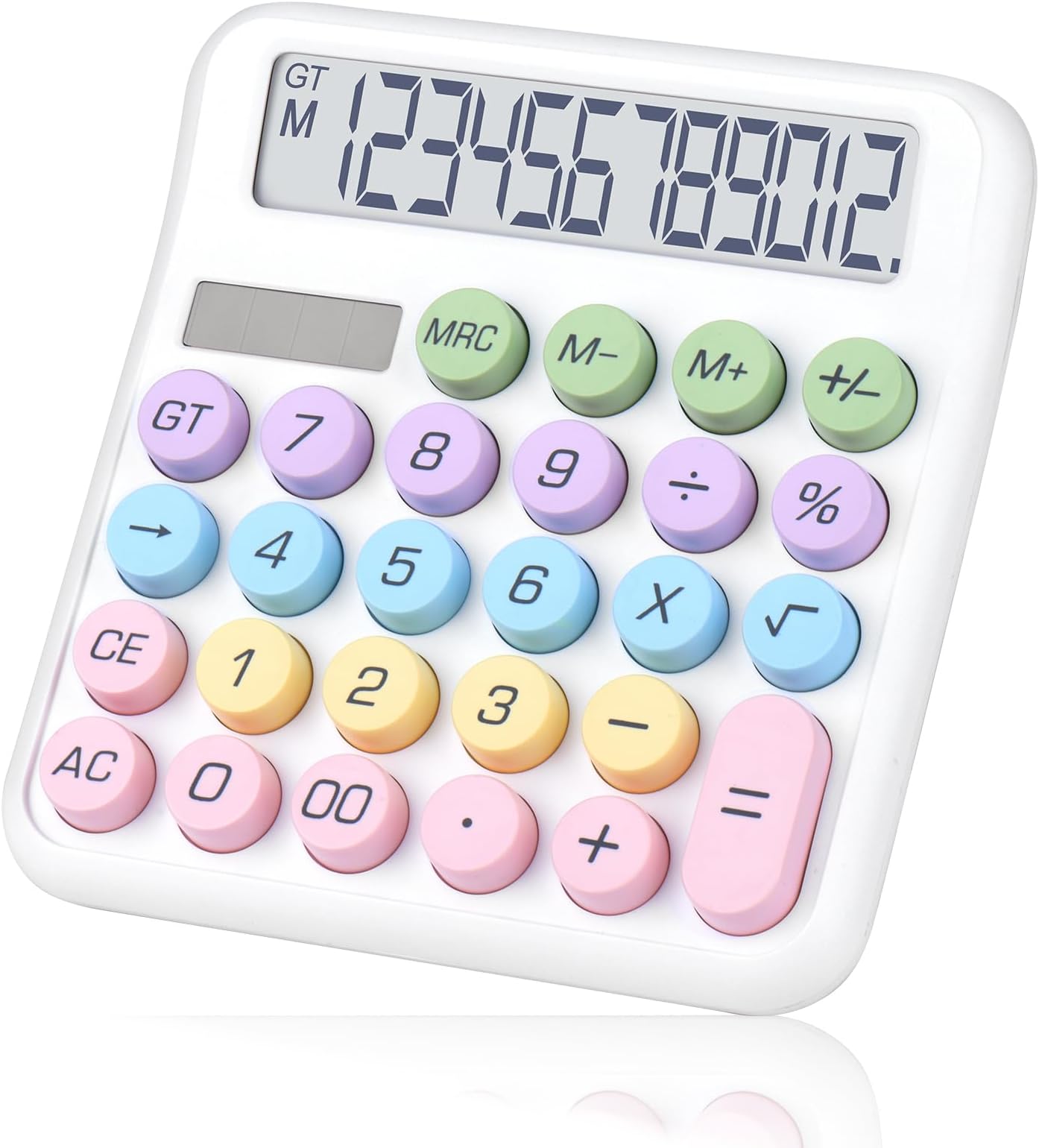 Amazon.com : Standard Function Desktop Calculator,Powered by Batteries ...