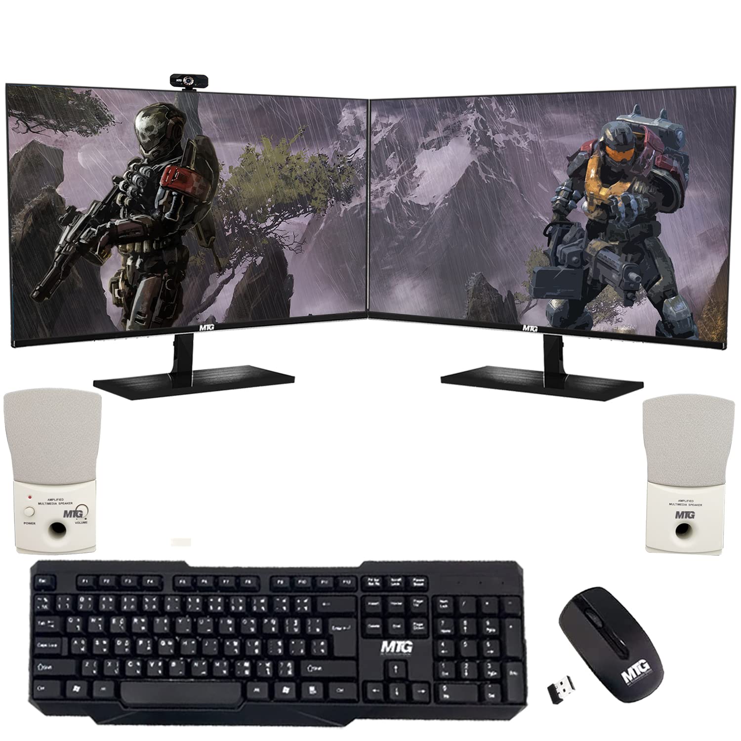 Amazon.com: TechMagnet All in one Desktop Computer, Cheetah 6, Intel ...