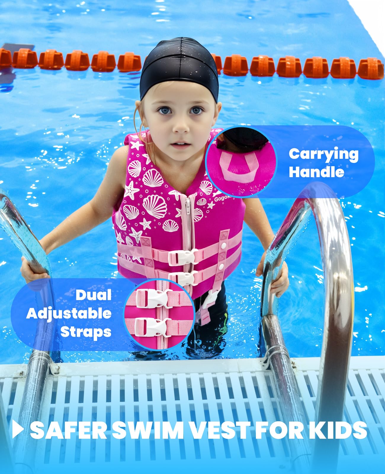 Snapklik.com : Gogokids Kids Swim Vest