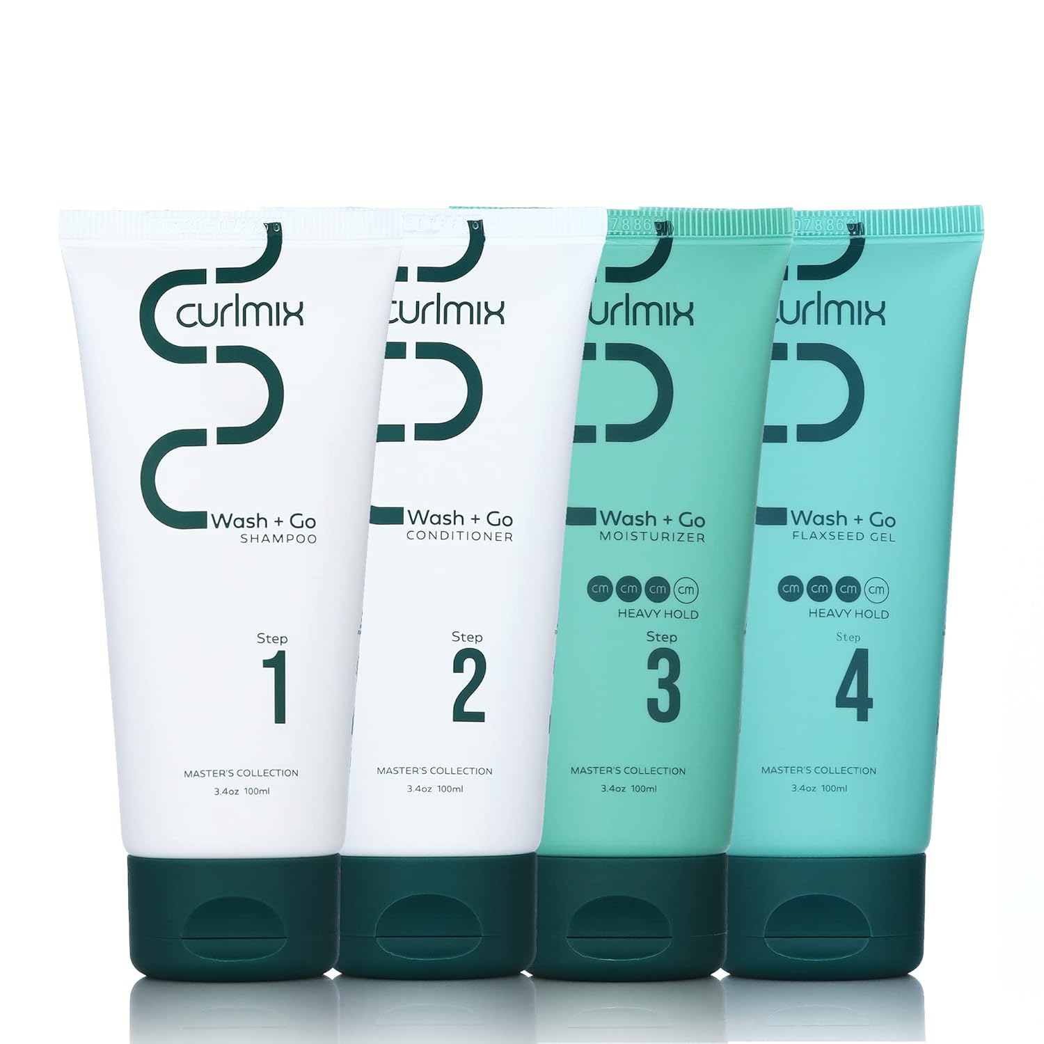 Amazon.com : CurlMix Wash & Go System - Travel Size Sample Curly Hair ...