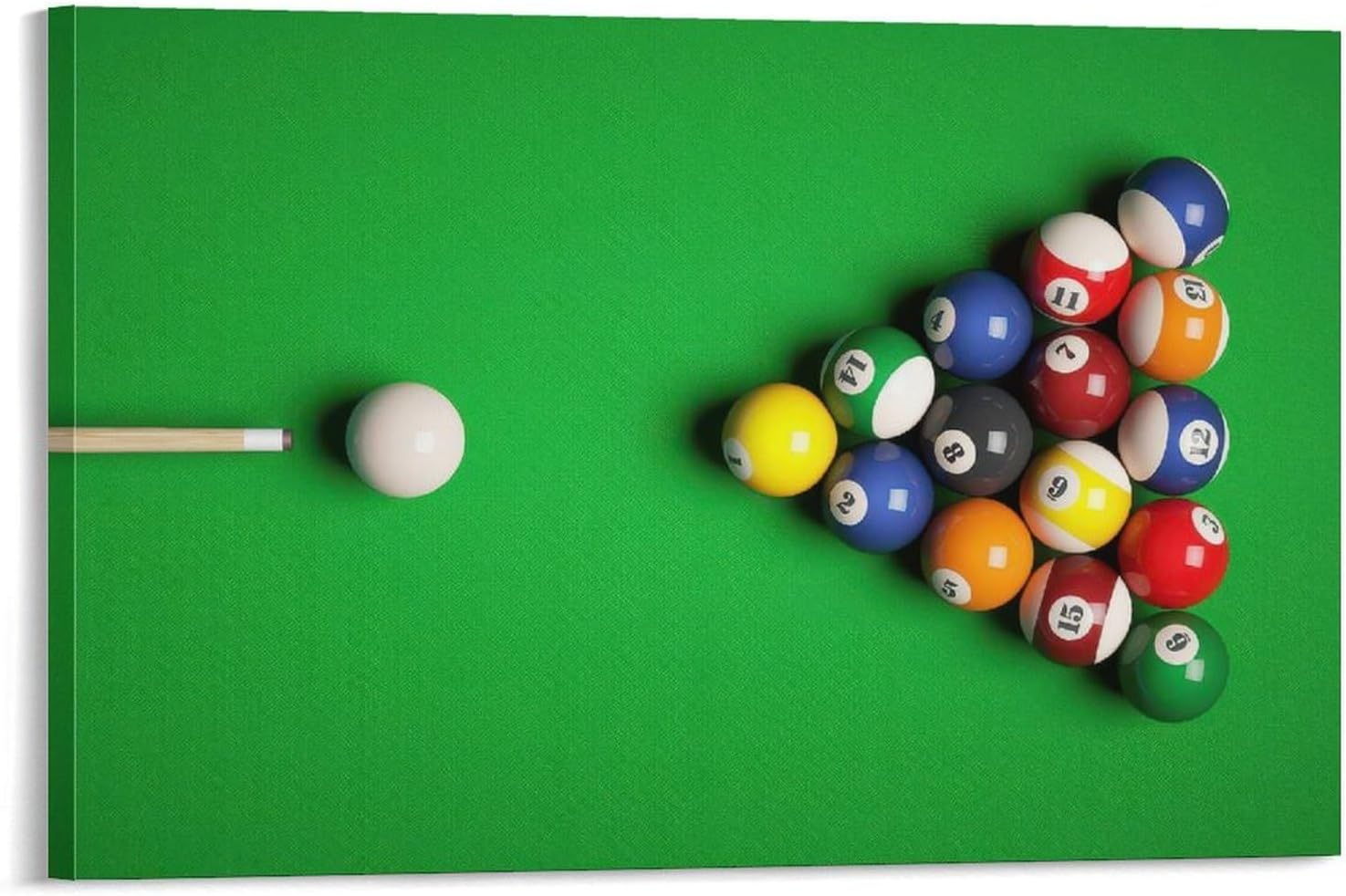 Amazon.de: Vintage Luck 8 Ball Leinwand Poster Kunstdruck Lucky You 8 ...