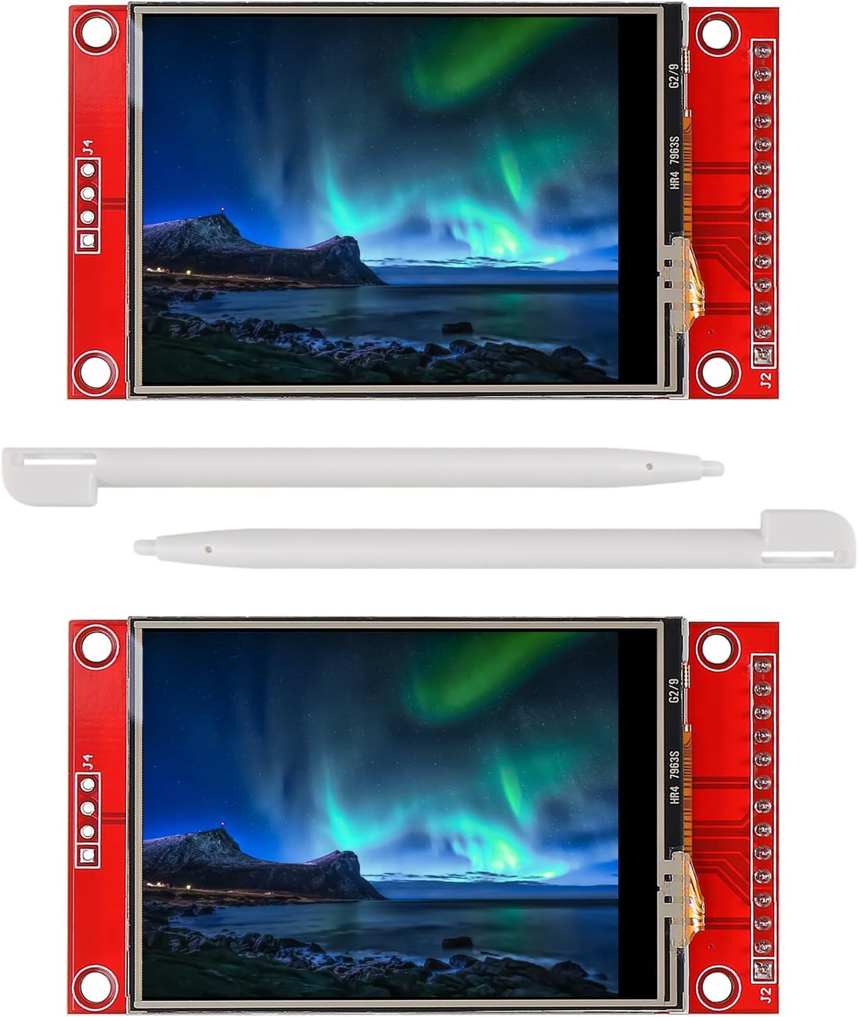 Amazon.com: XIITIA 2pcs 2.4" SPI TFT LCD Display Touch Panel ILI9341 ...