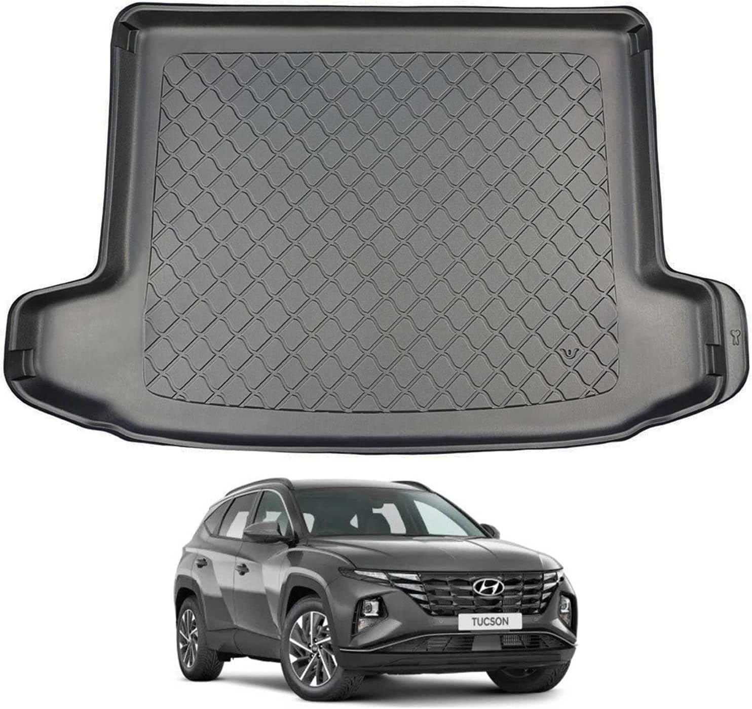 NOMAD Boot Liner Compatible with Hyundai Tucson 2021+ Premium Tailored ...