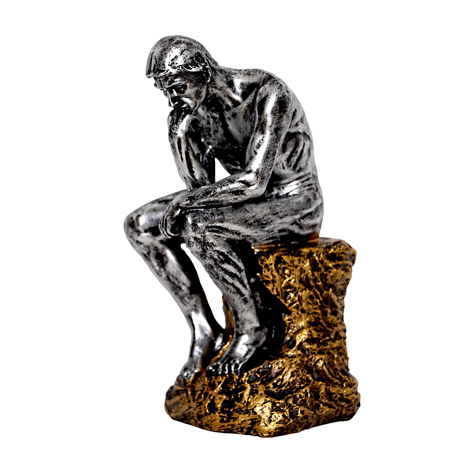 Snapklik.com : SAINWORDS The Thinker Statue Figurine Thinking Man Resin ...