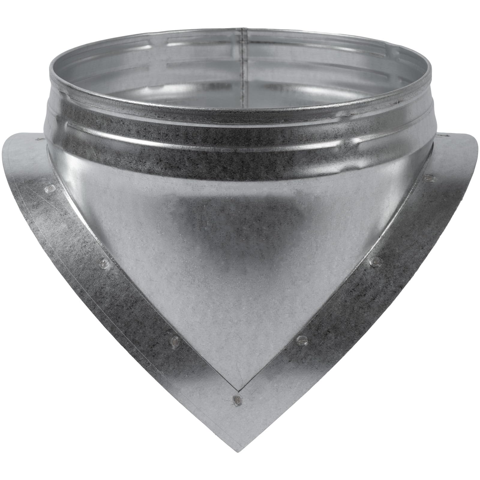 Round Saddle Take Off for 8'' Inch Duct - 8'' Outlet Branch Extension ...