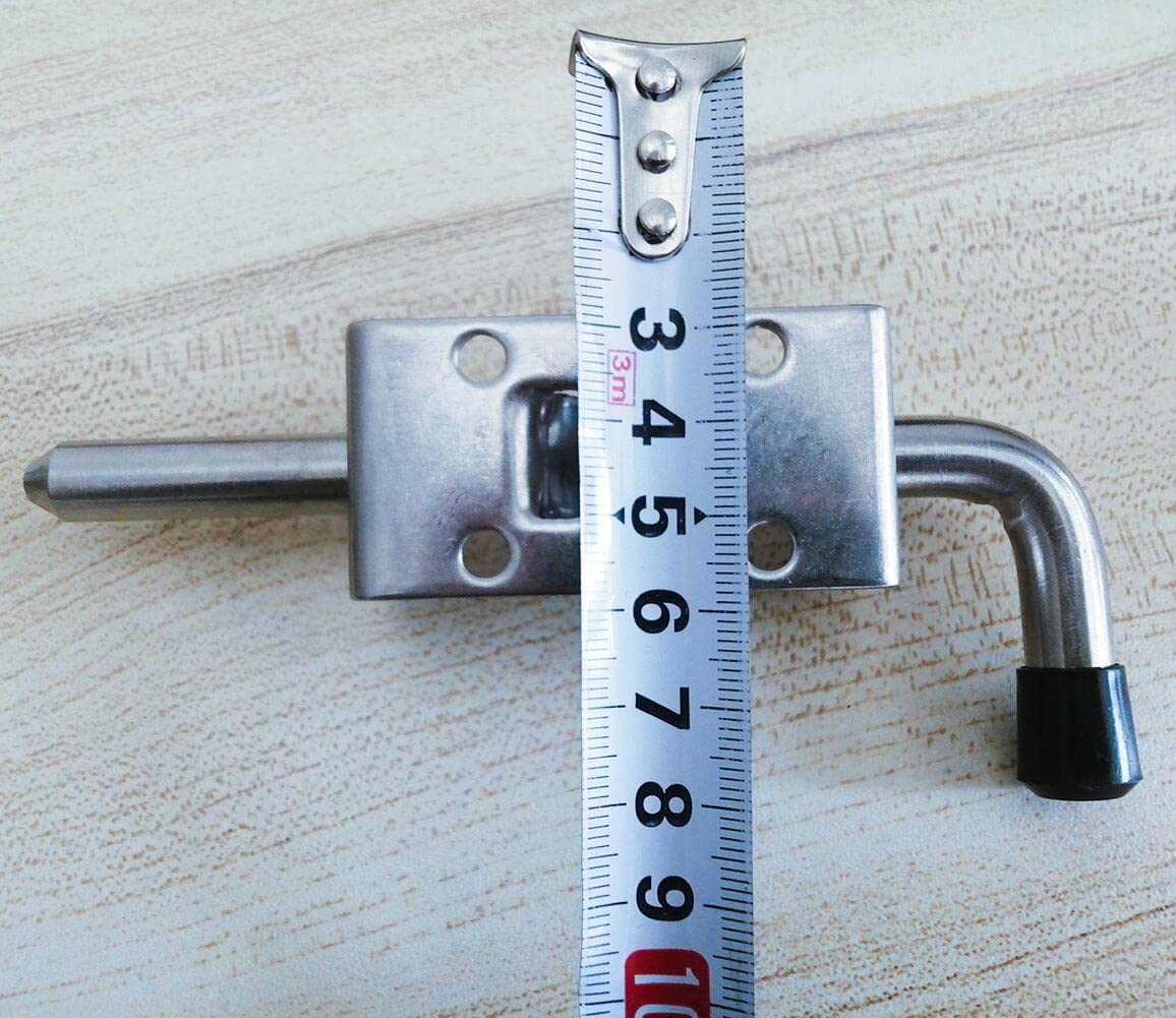 Snapklik.com : BANCHELLE Spring Loaded Latch Pin Shed Latch 304 ...