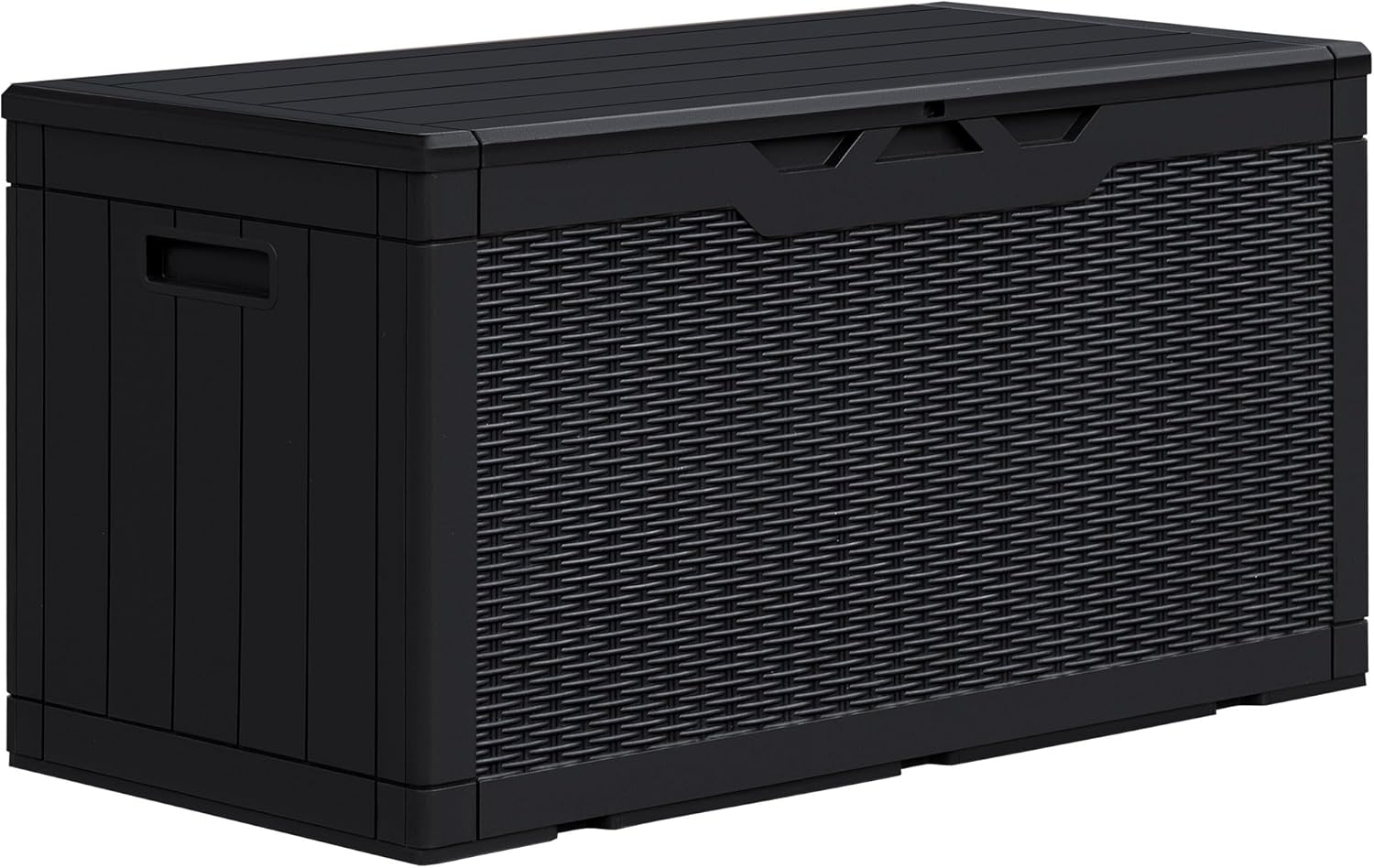 Amazon.com : GUNJI 100 Gallon Resin Deck Box,Outdoor Large Storage Box ...