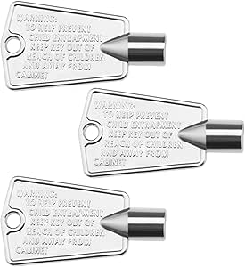 Amazon.com: The Lord of the Tools 3Pcs Freezer Door Key Replacement ...
