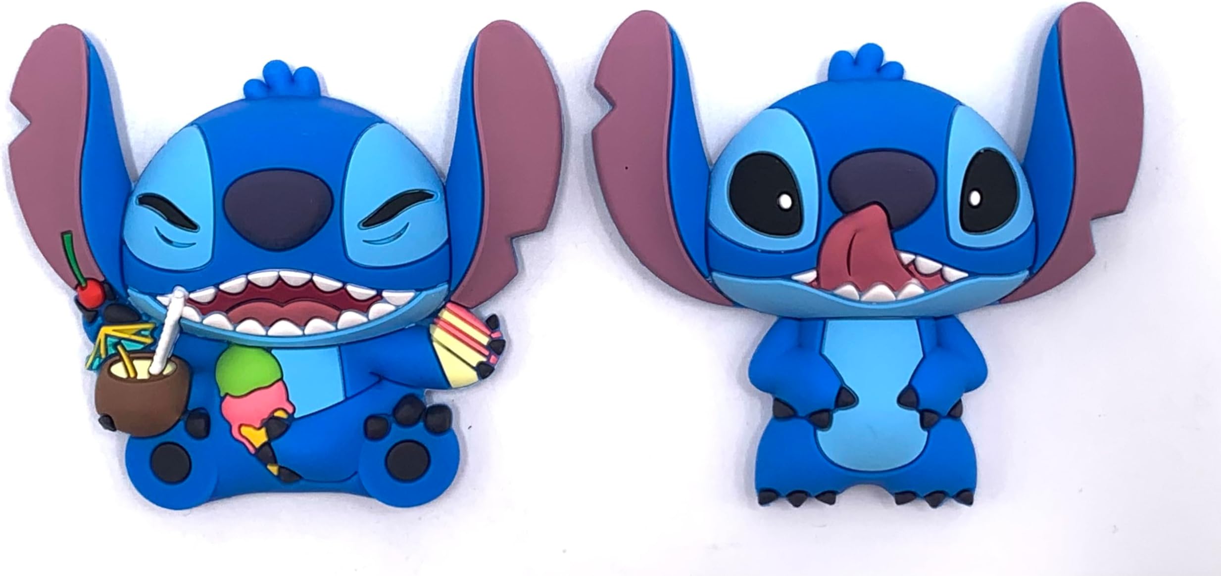 Amazon.com: Disney Stitch 3D Foam Magnet Set - Stitch with Tongue and ...