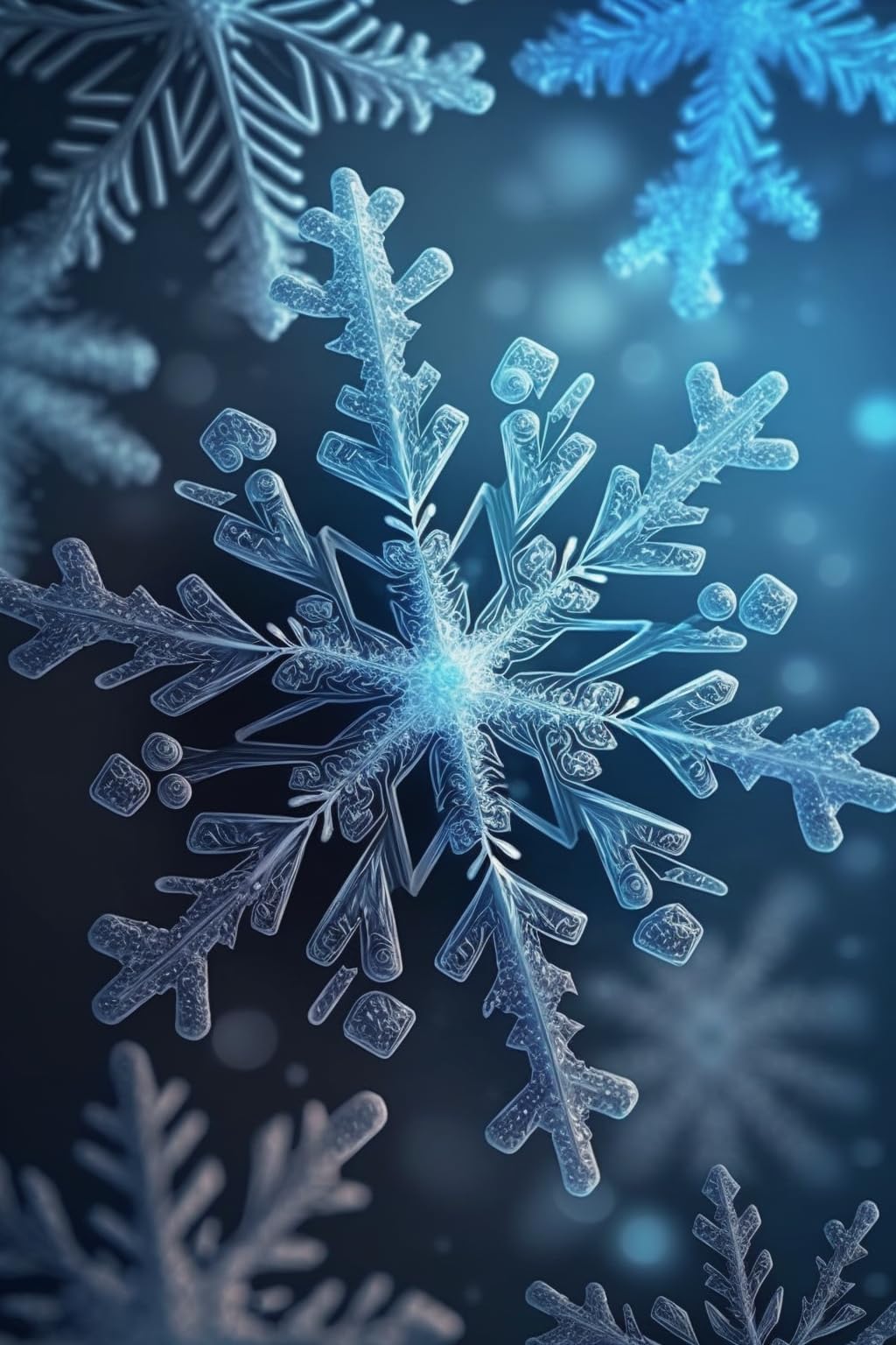 Amazon.com: Beautiful Snowflake 1000 Piece Wooden Jigsaw Puzzle for ...