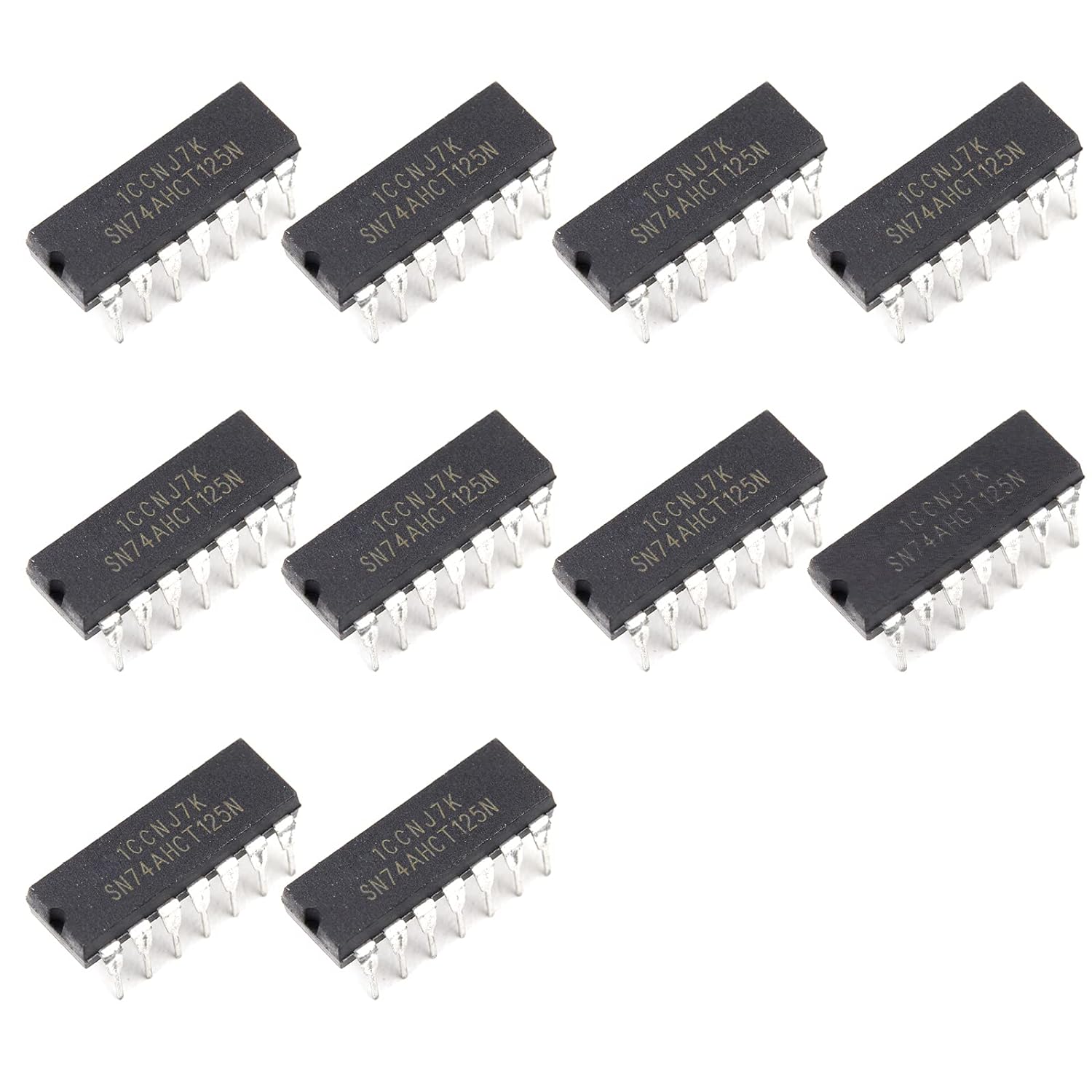 Amazon.com: Bridgold 10pcs SN74AHCT125N SN74 Quadruple Bus Buffer Gates ...