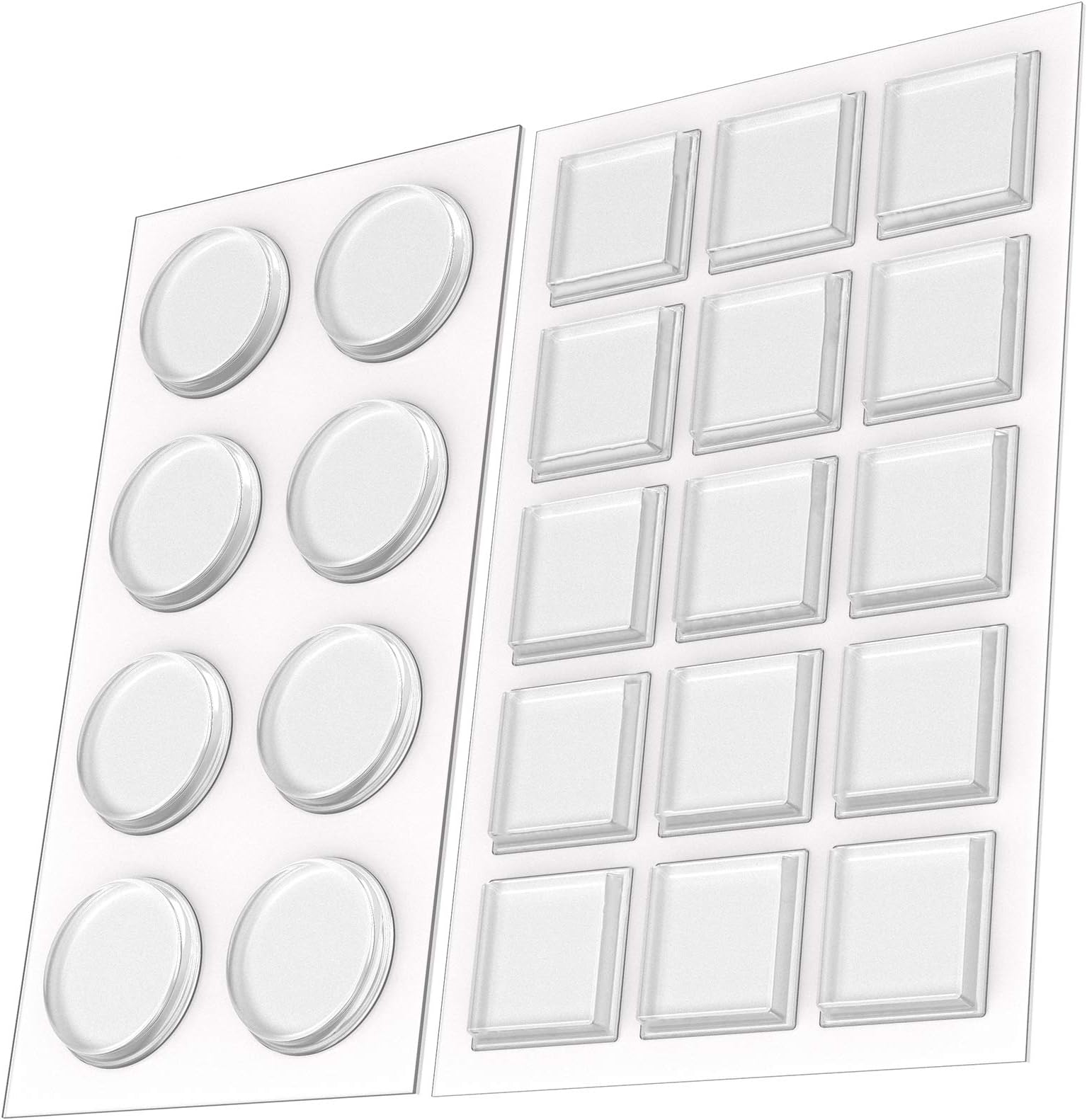 Amazon.com: Outus 254 Pieces Clear Rubber Feet Bumper Pads Adhesive ...